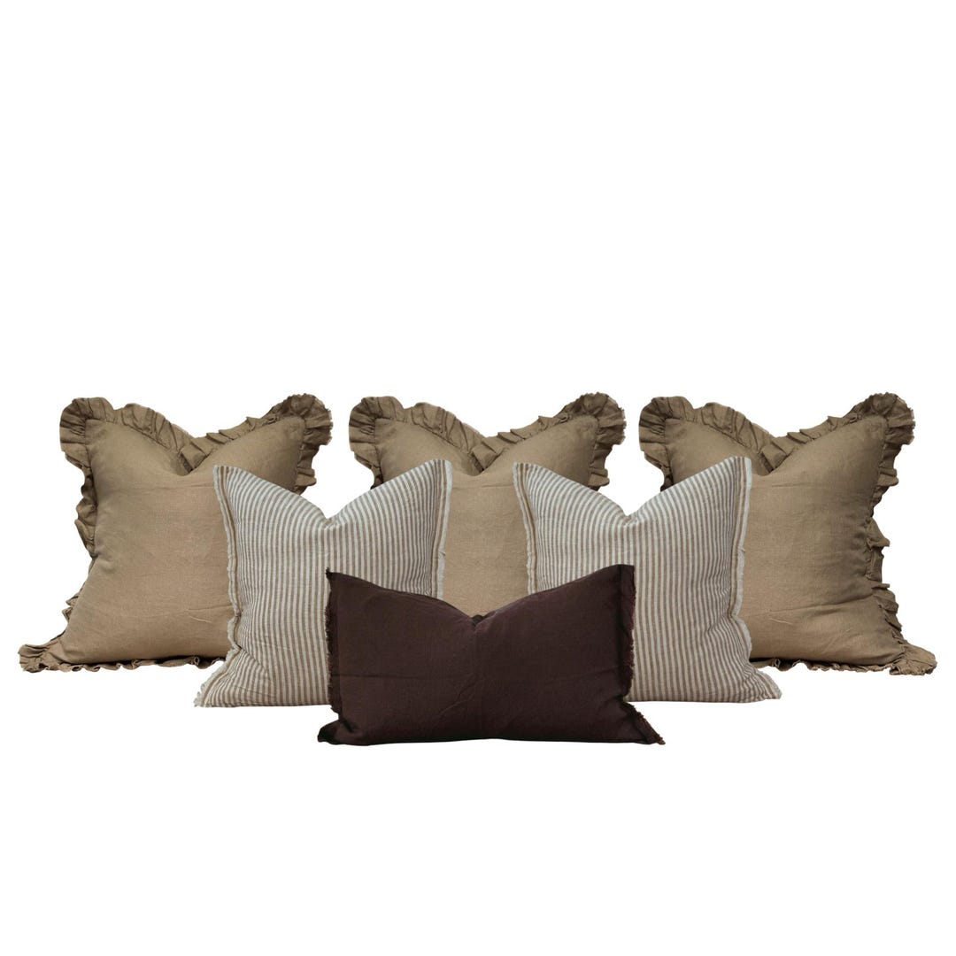The Large Coffee Cushion Combination - Etsy