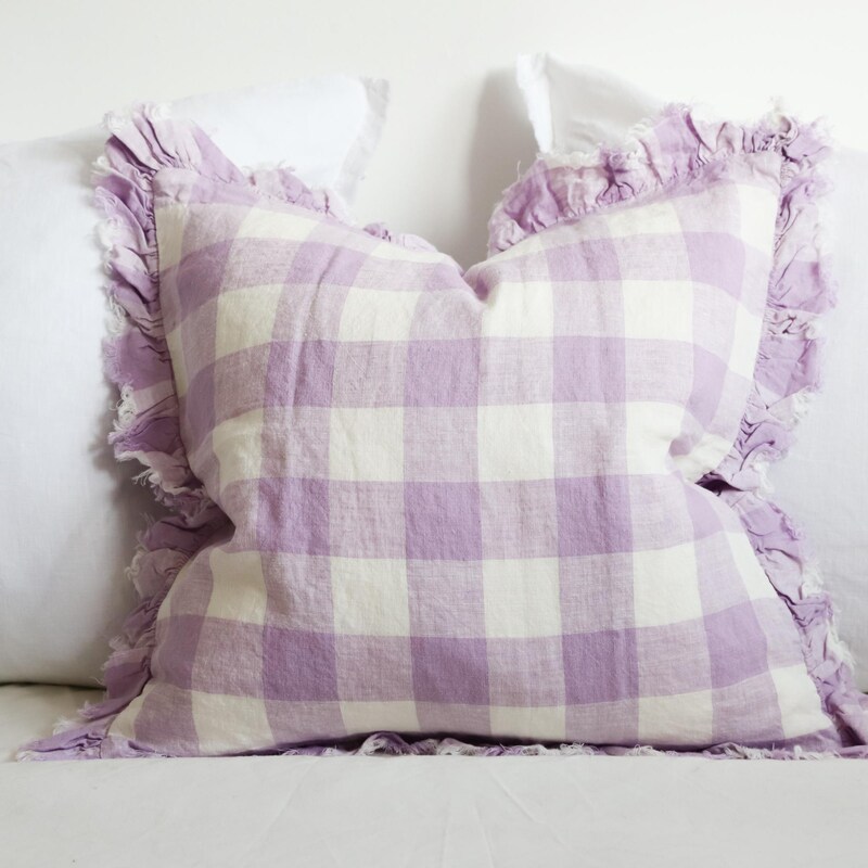 Lilac Throw Pillows - Etsy