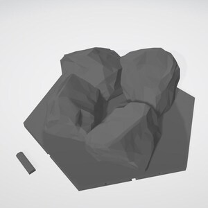 Digital Files (.stl) --misc Rock Tile Set 1-- Modular RC Crawler Course ...