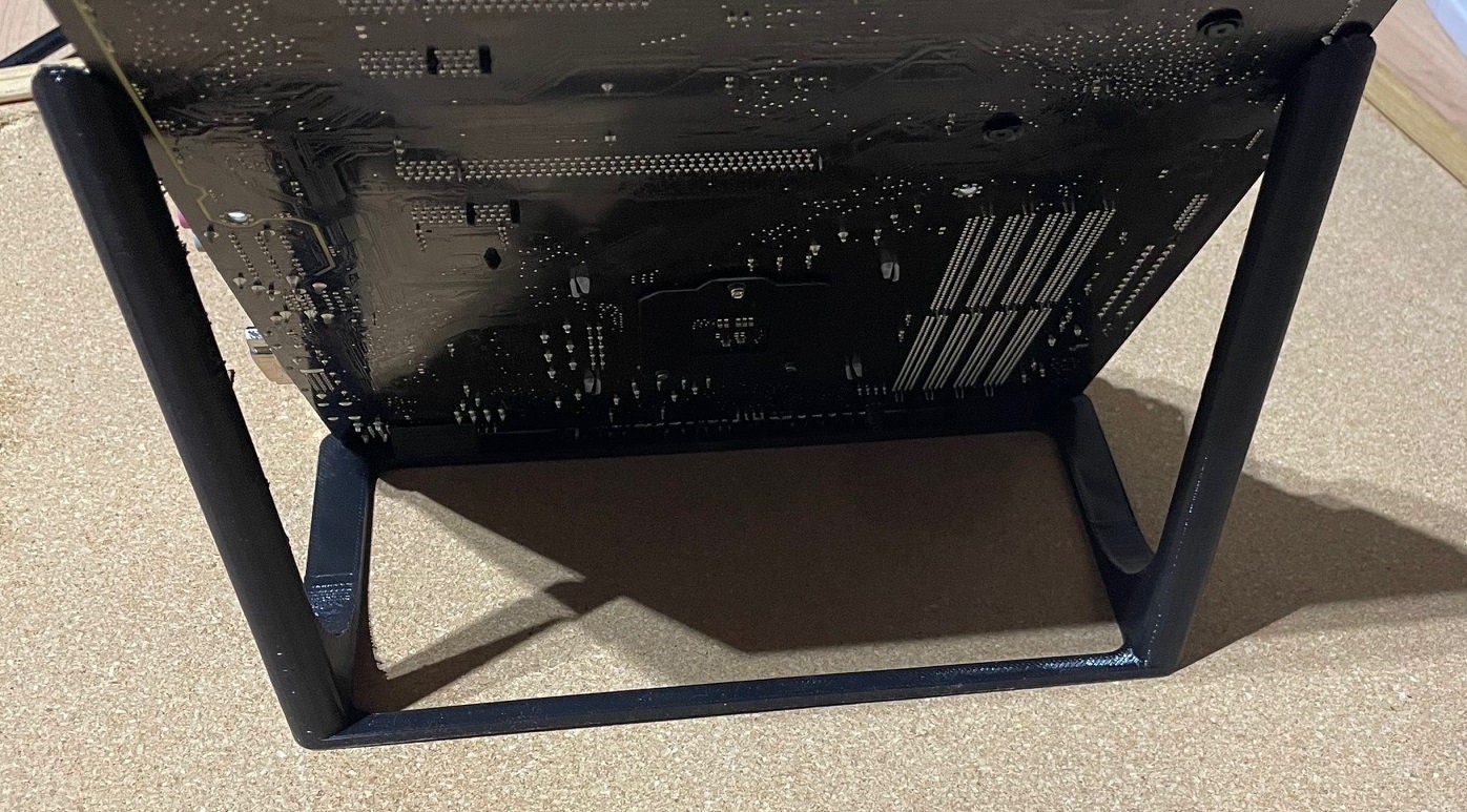 Vertical 60 Degree Motherboard Stand for CPU Crypto Mining - Etsy