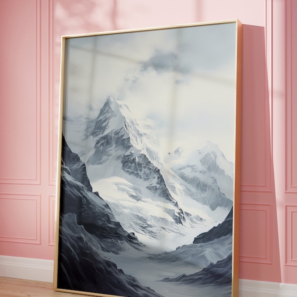 Mountain Poster - Etsy