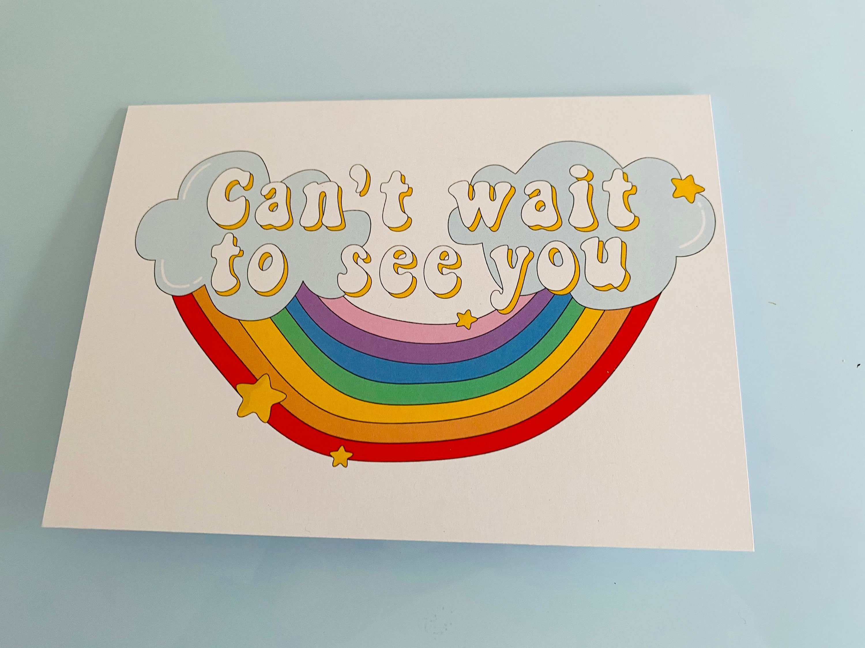 Can't Wait to See You Card, BBF, Boyfriend Card, Friendship card, Miss ...
