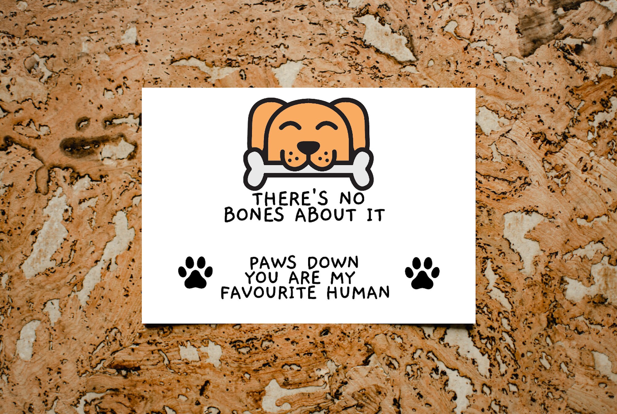 Woof Woof Printable Birthday Card Birthday Card From the - Etsy