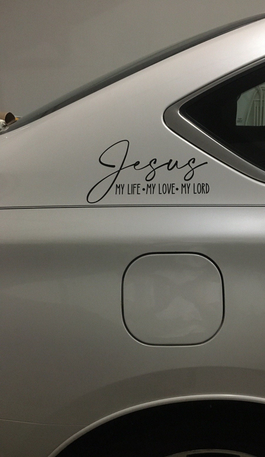 Jesus Decal - Christian Car Sticker - Window Decal - Etsy