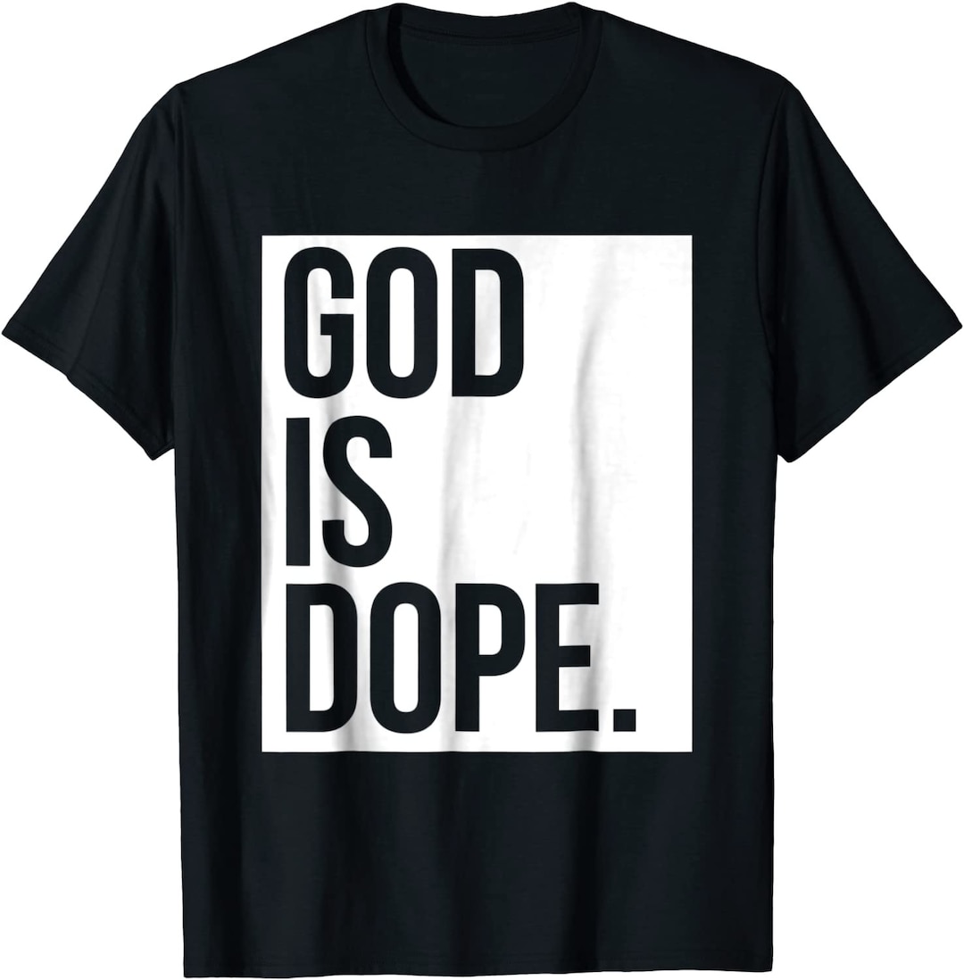 God is Dope Svg Cut File, Instant Download Faith Clipart, Religious ...