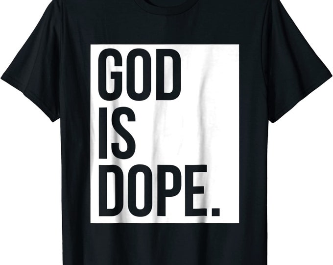 God is Dope SVG Just God Cut File God is Dope DXF Vector - Etsy