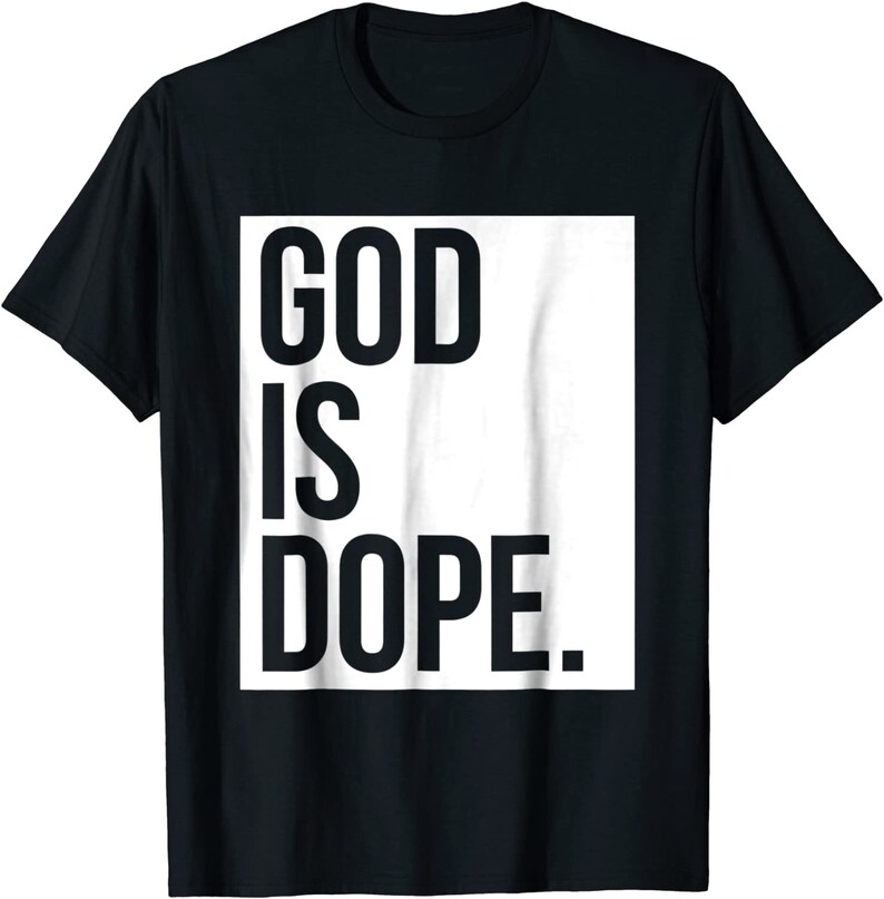 God is Dope Svg Cut File, Instant Download Faith Clipart, Religious ...