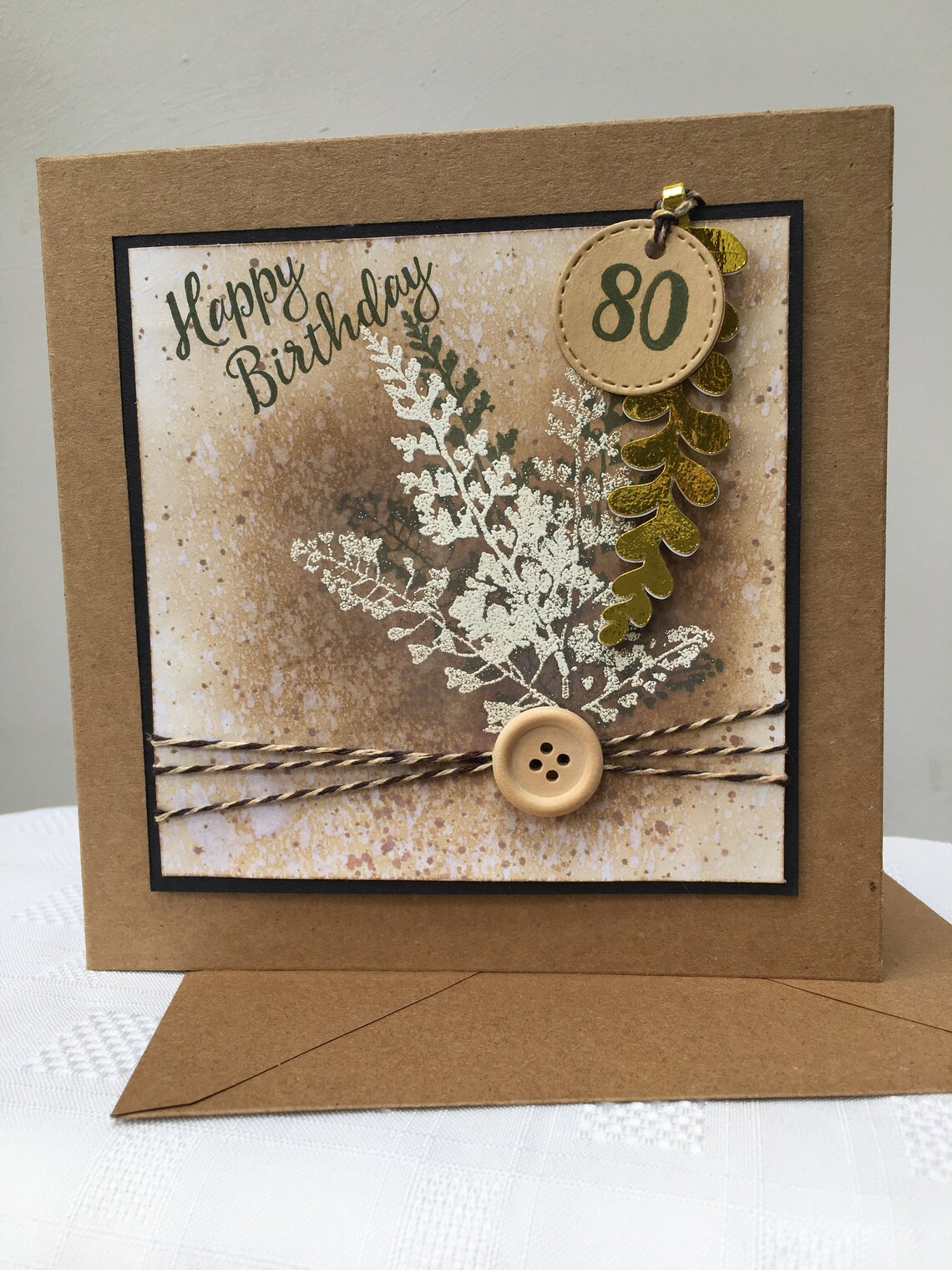 Customised Birthday Card Non Gender Specific Hand Made With - Etsy UK