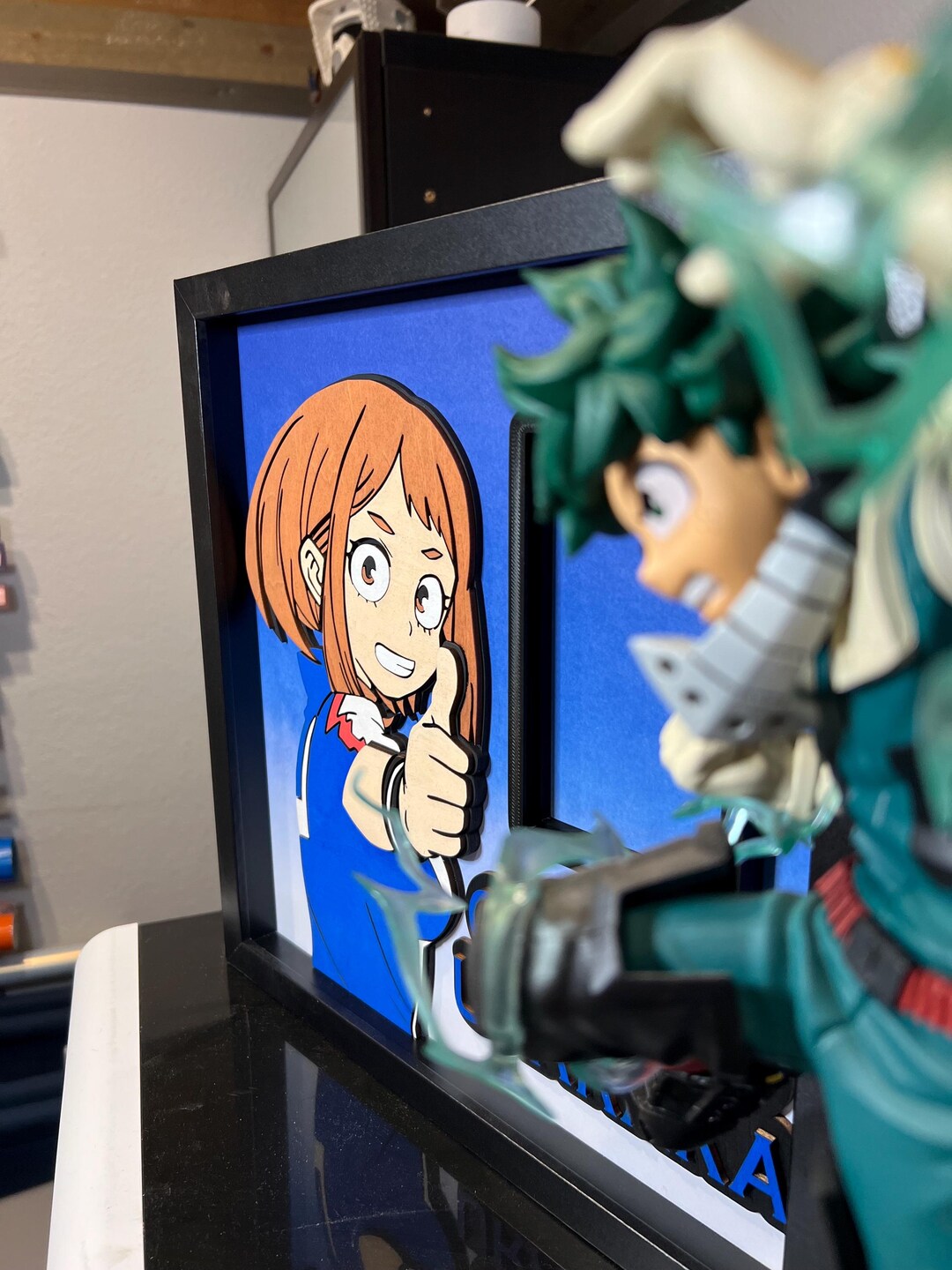 Ochaco Uraraka MHA Shadowbox Graded Card Holder - Etsy