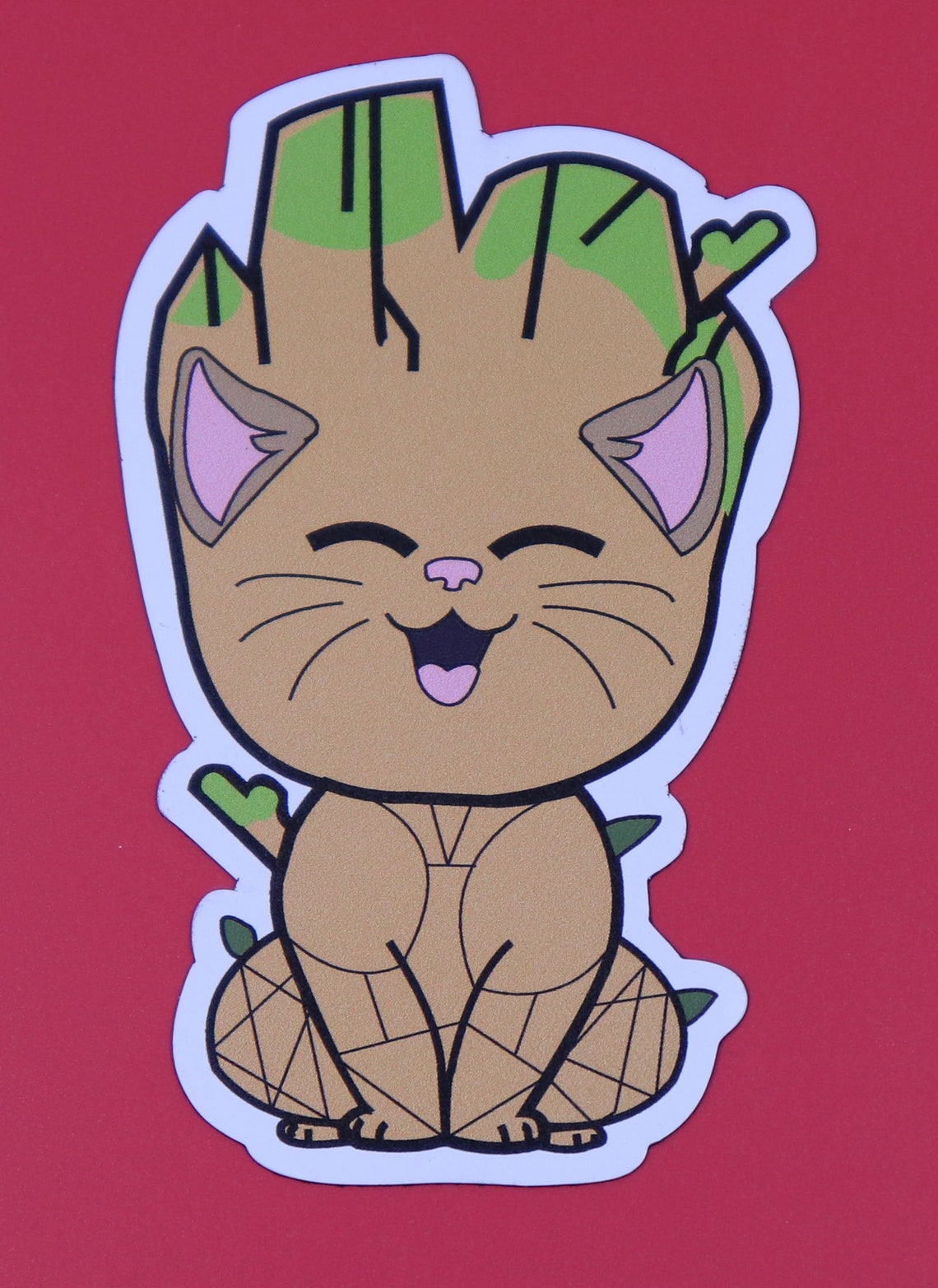 Groot Cat - Etsy
