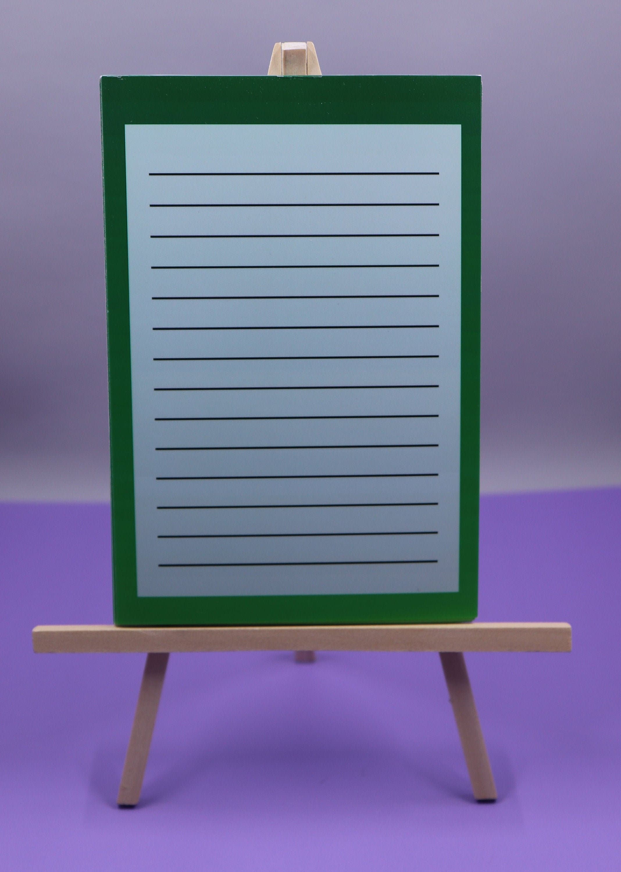 Green Ombre Notepad - Etsy