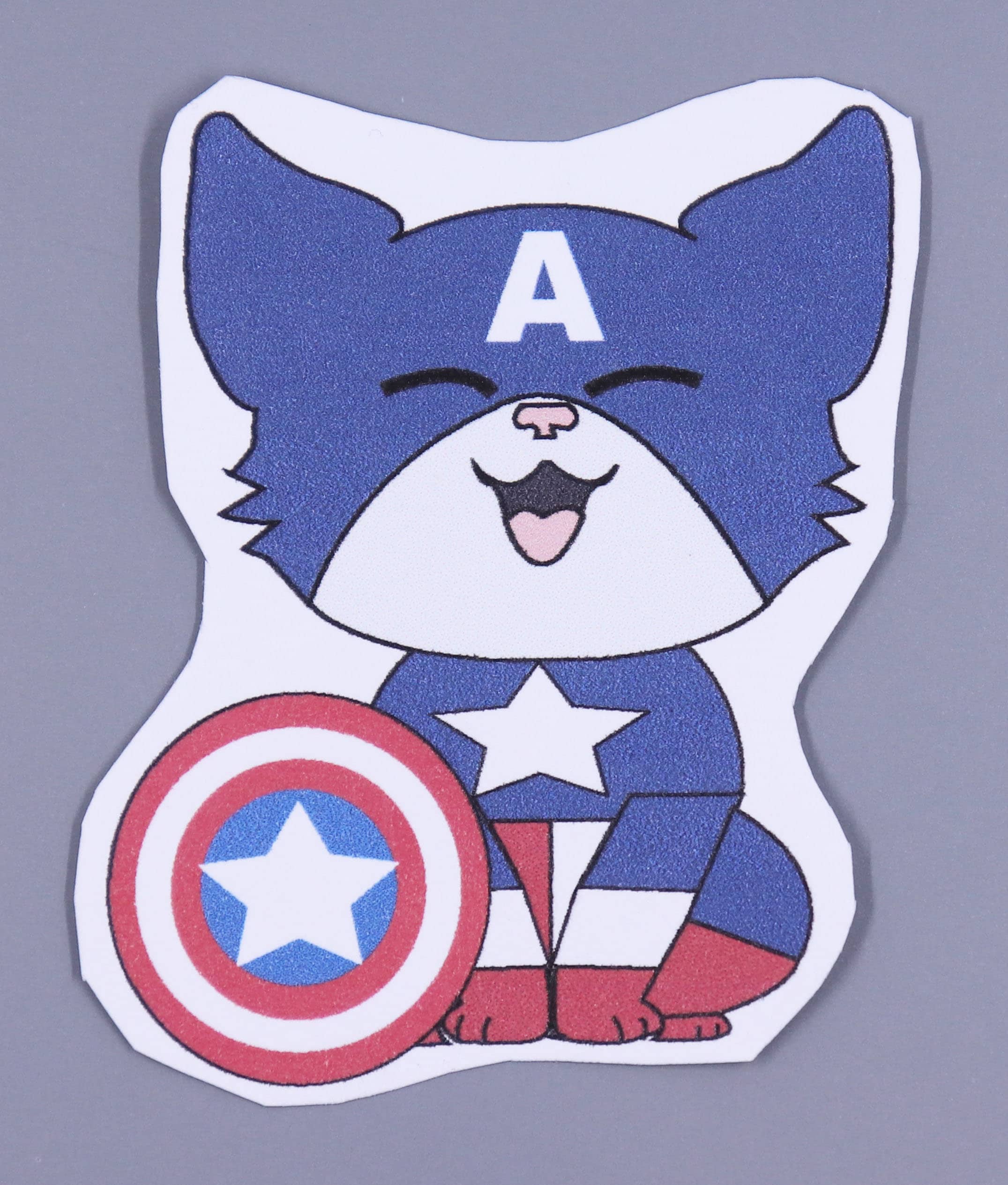 Captain America Cat - Etsy