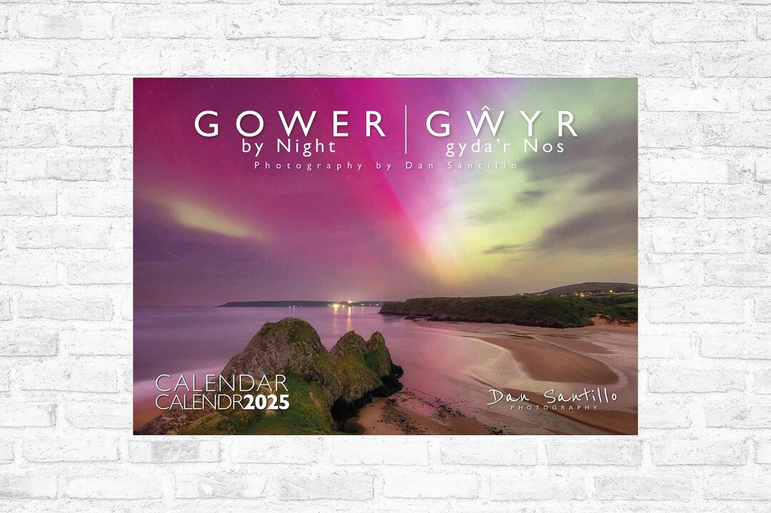 Gower by Night 2025 Calendar - Etsy