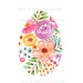 Floral Easter Egg PNG Clipart Graphic Art Sublimation Digital Download ...
