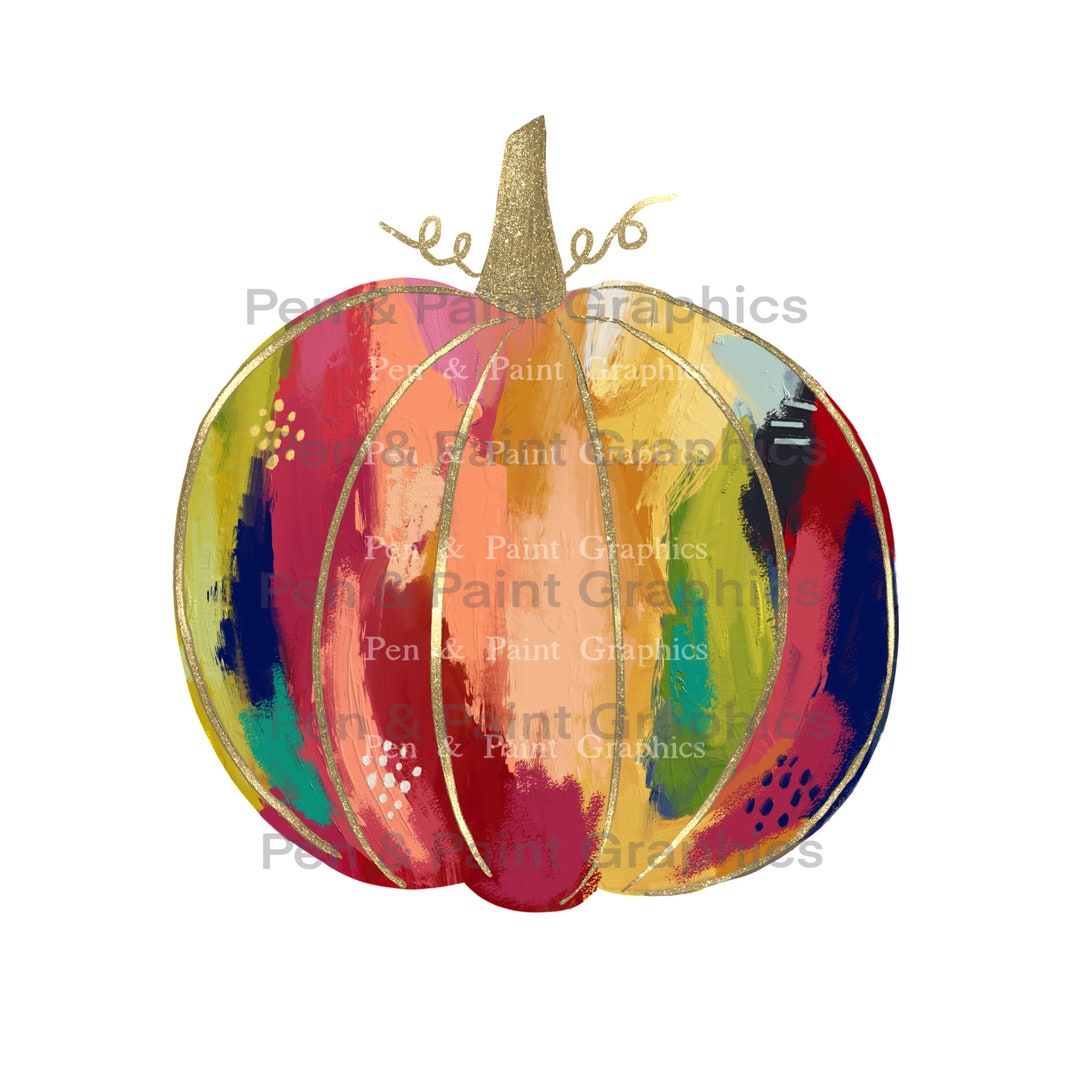 Fall Pumpkin PNG Clipart Graphic Art Thanksgiving Digital Download ...