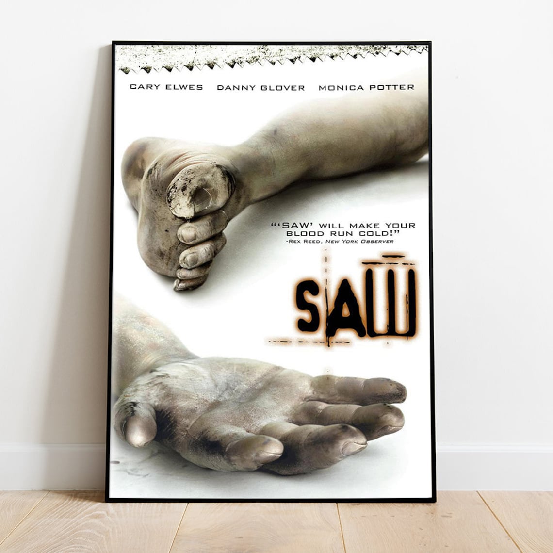 2004 Saw Movie Film Poster Print A2 A3 A4 A5 Peel and | Etsy