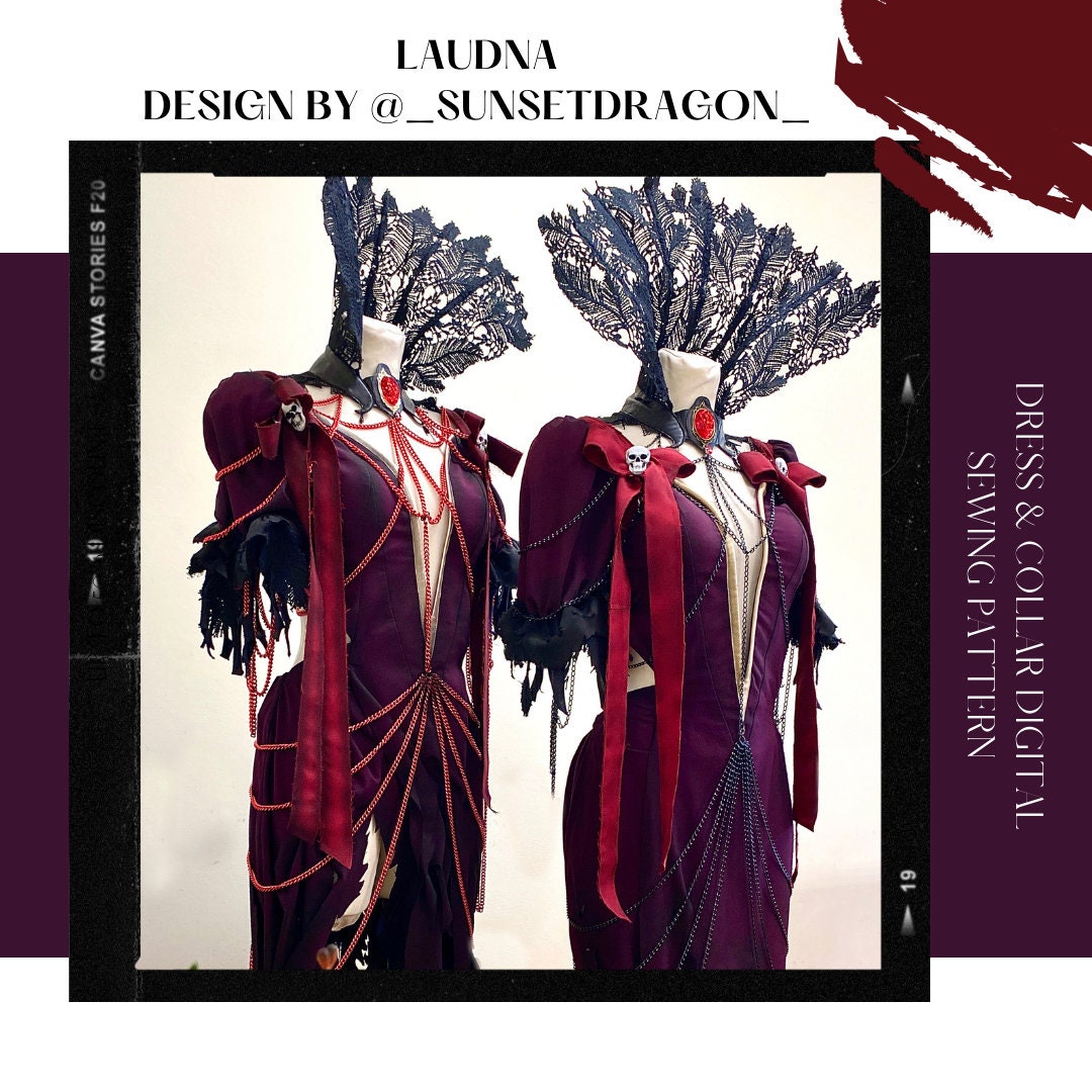 Laudna Original Design by Sunset_dragon Fantasy Costume Renfaire ...