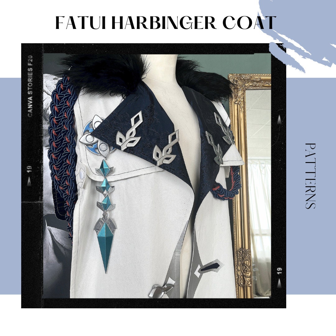 Fatui Harbingers Genshin Impact Pattern Digital Product Fan - Etsy UK