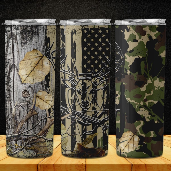 Camo Sublimation Tumbler Files - Etsy