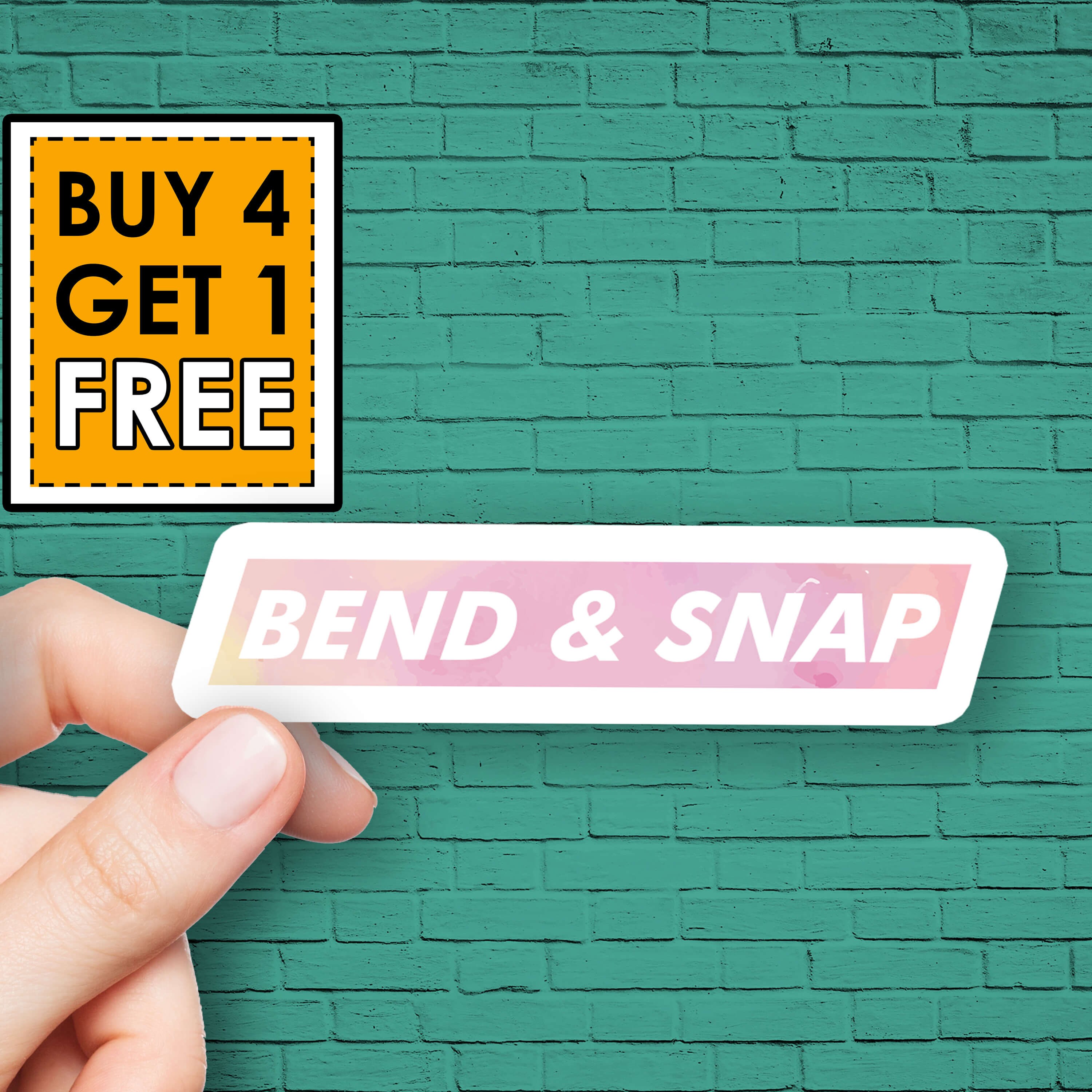 Paper Funny Bend And Snap Sticker Cool Quotes Stickers Laptop Stickers ...