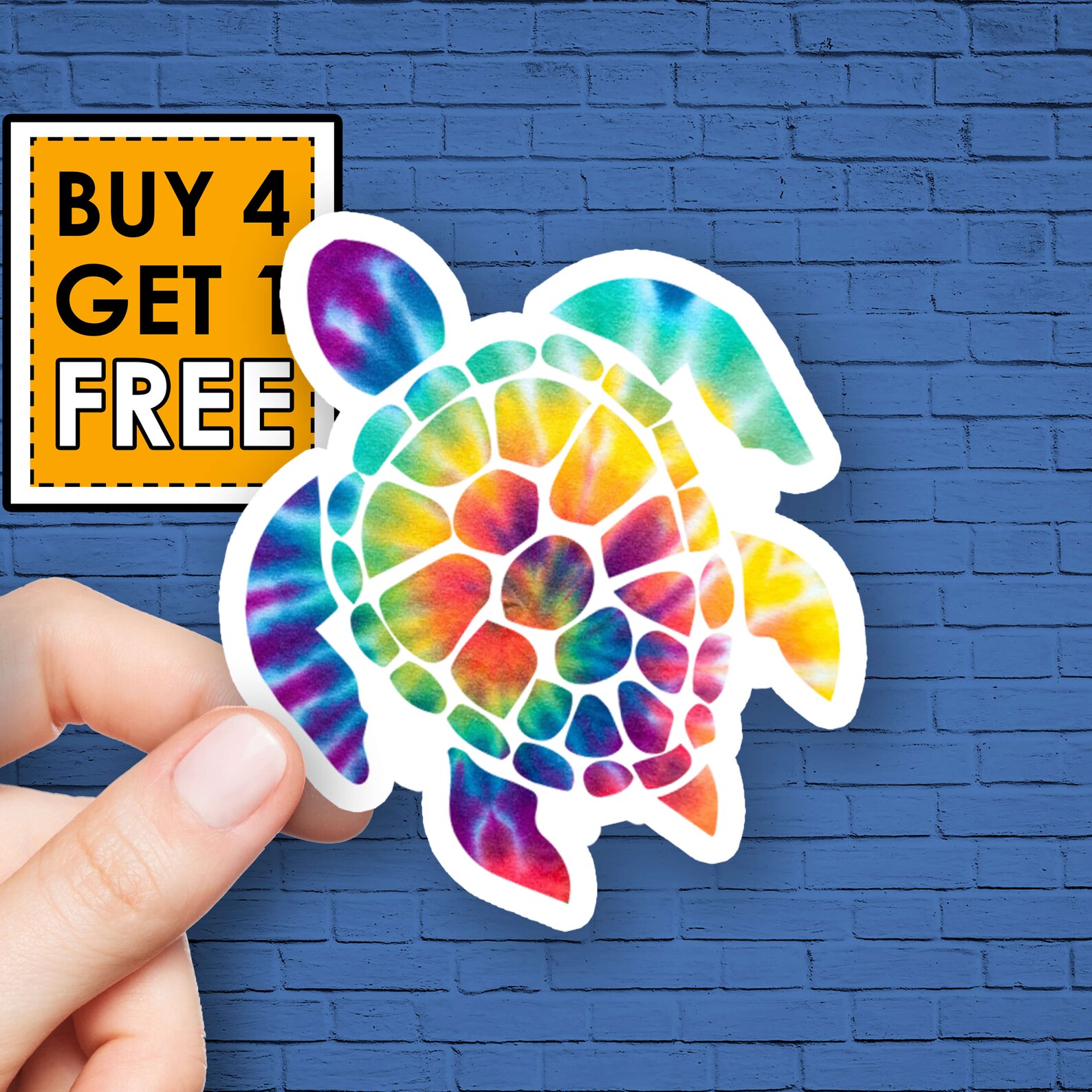 Turtle Sticker Fun Sticker Beach Tropical Stickers Laptop | Etsy