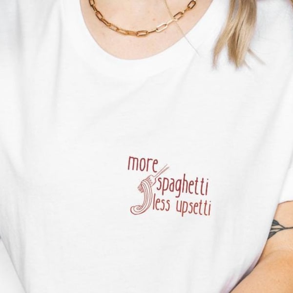 More Spaghetti Less Upsetti - Etsy