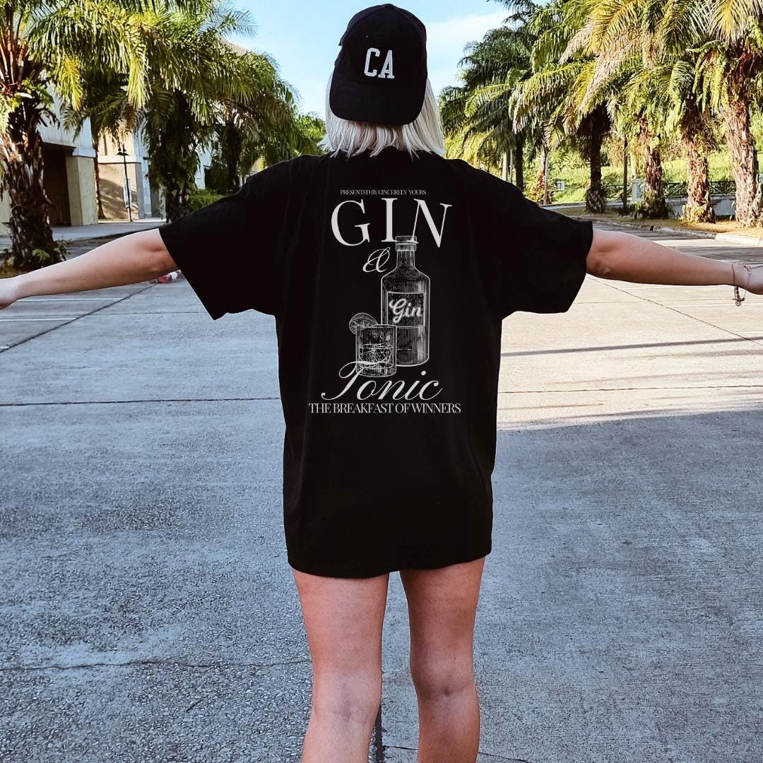 Gin Tonic I Feel Supersonic Just Bring Me Gin & Tonic Retro 90s ...