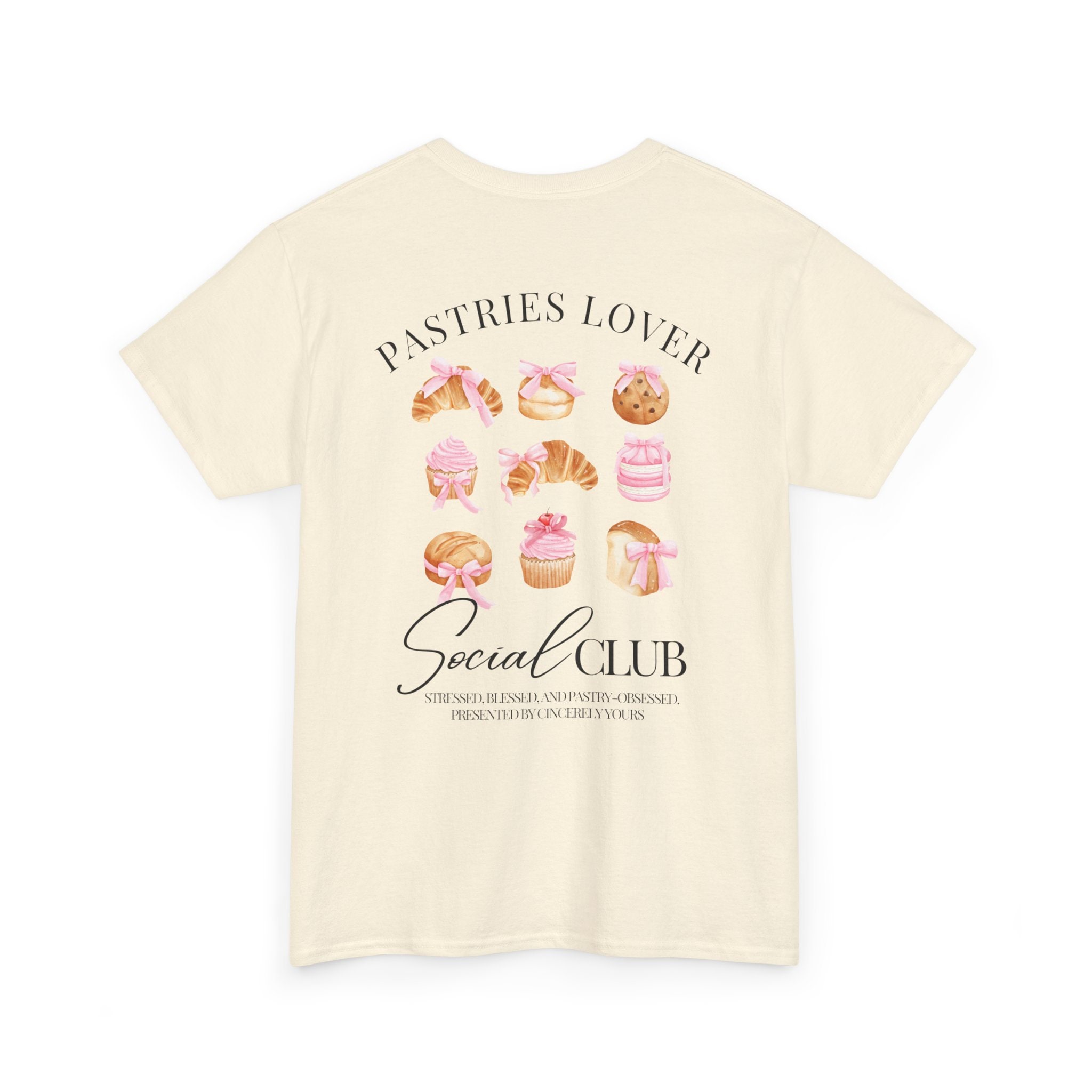 Pastries Lover Social Club Coquette Retro Shirt Breakfast Lover T-shirt ...