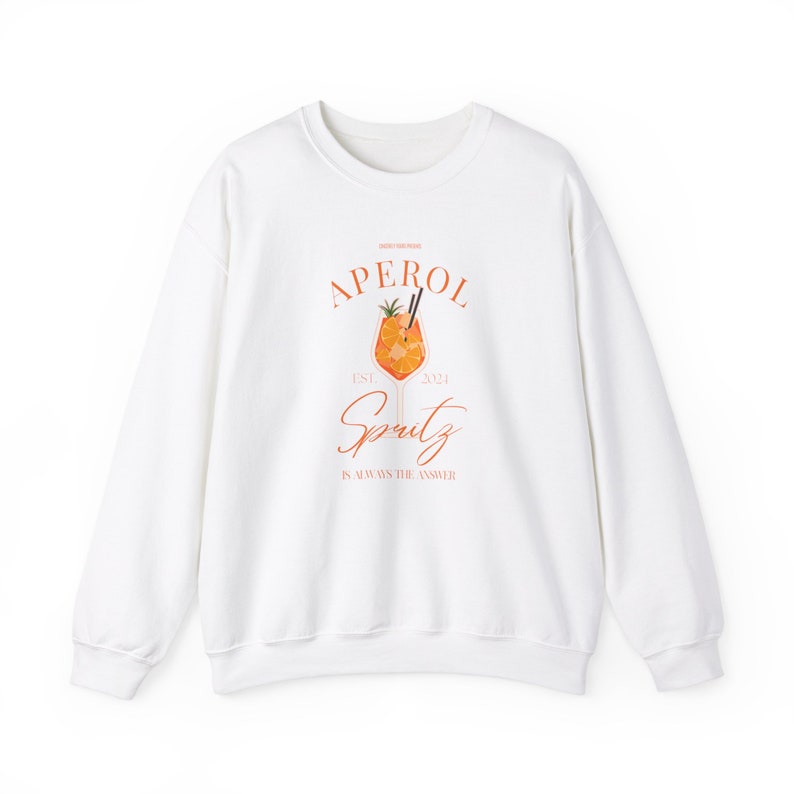 Aperol Spritz is Always the Answer Retro Aesthetic Sweater Malle Party ...