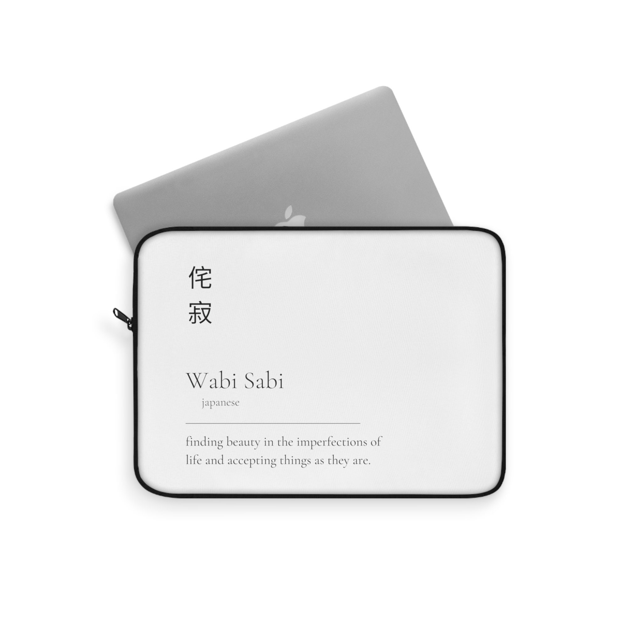 Japanese Design Wabi Sabi Minimal Art Laptop Sleeve Laptop Bag - Etsy