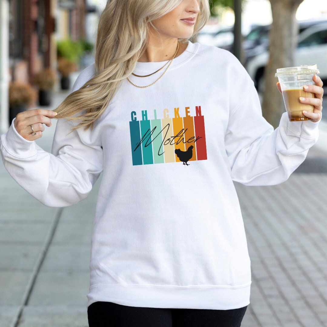 Retro Chicken Mother Era Shirt in My Mom Era Sweatshirt Mama Country ...