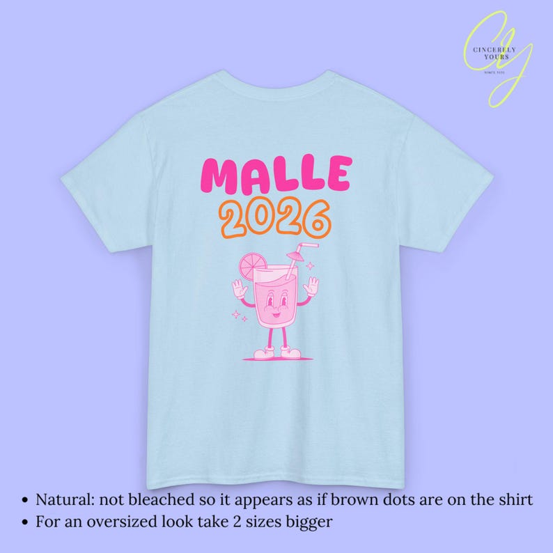 Custom Malle 2026 Cocktail Party Shirt Mallorca Crew Matching Oversized ...
