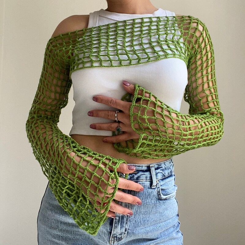Knit Crop Top - Etsy