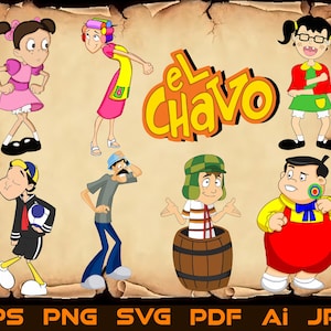 Svg El Chavo Del 8 /NOT for CRICUT/ Svg El Chavo Del Ocho Svg El Chavo ...