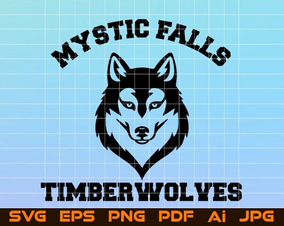 Mystic Falls Timberwolves Svg File for Cricut Design Space Cut - Etsy