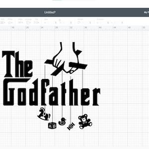The Gogfather SVG +font(svg and TTF Files) the Godmother the Godson the ...