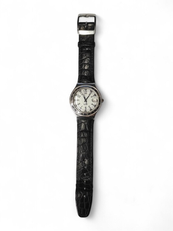 vintage 1994 Swatch Irony Big CROWNED HEAD YGS402 - u… - Gem