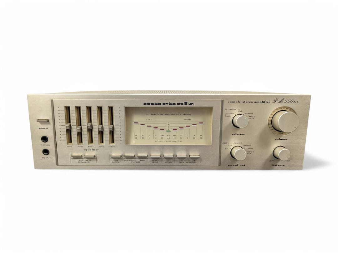 Marantz PM 550 DC Amplifier - Etsy