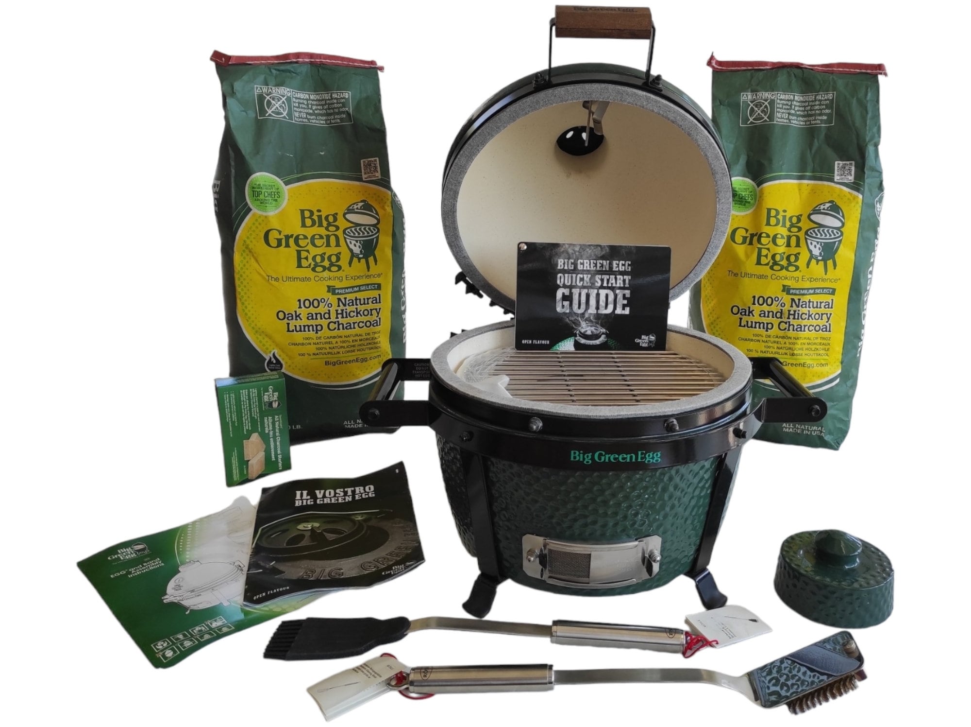 Big Green Egg Minimax With Accessories - Etsy