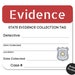 Printable Evidence Label - Etsy