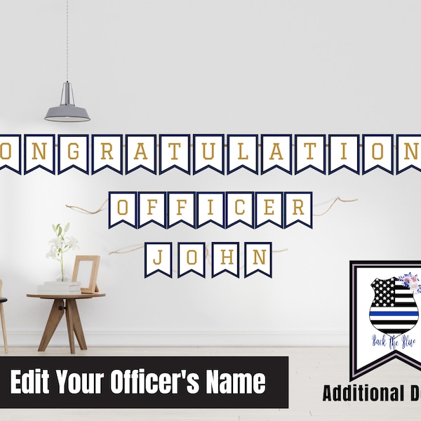 Police Officer Congratulations - Etsy