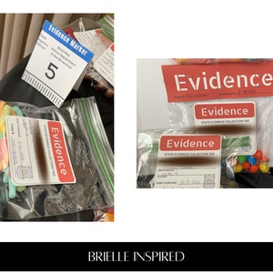 Printable Evidence Label - Etsy
