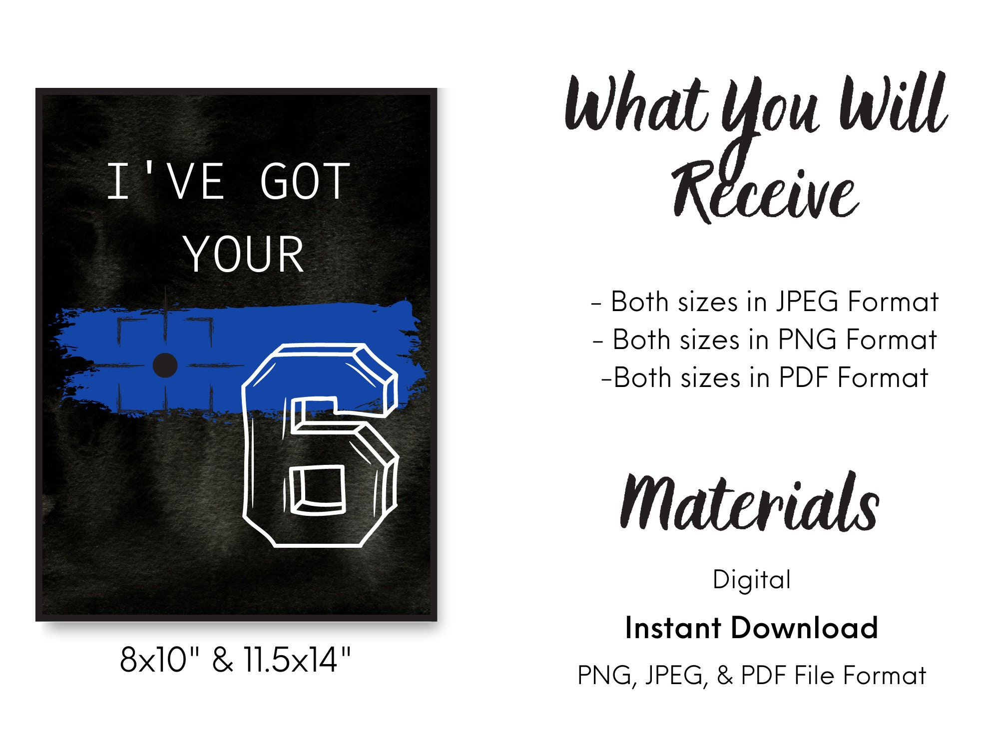 IGY6 Police Poster - Etsy