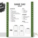 Game Day Party Checklist - Etsy