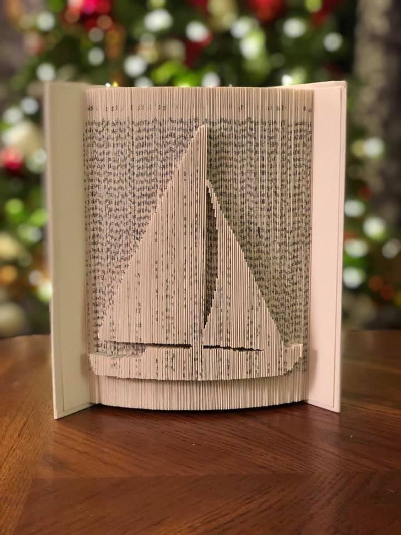 Sailboat Book Folding Pattern + Instructions - Etsy