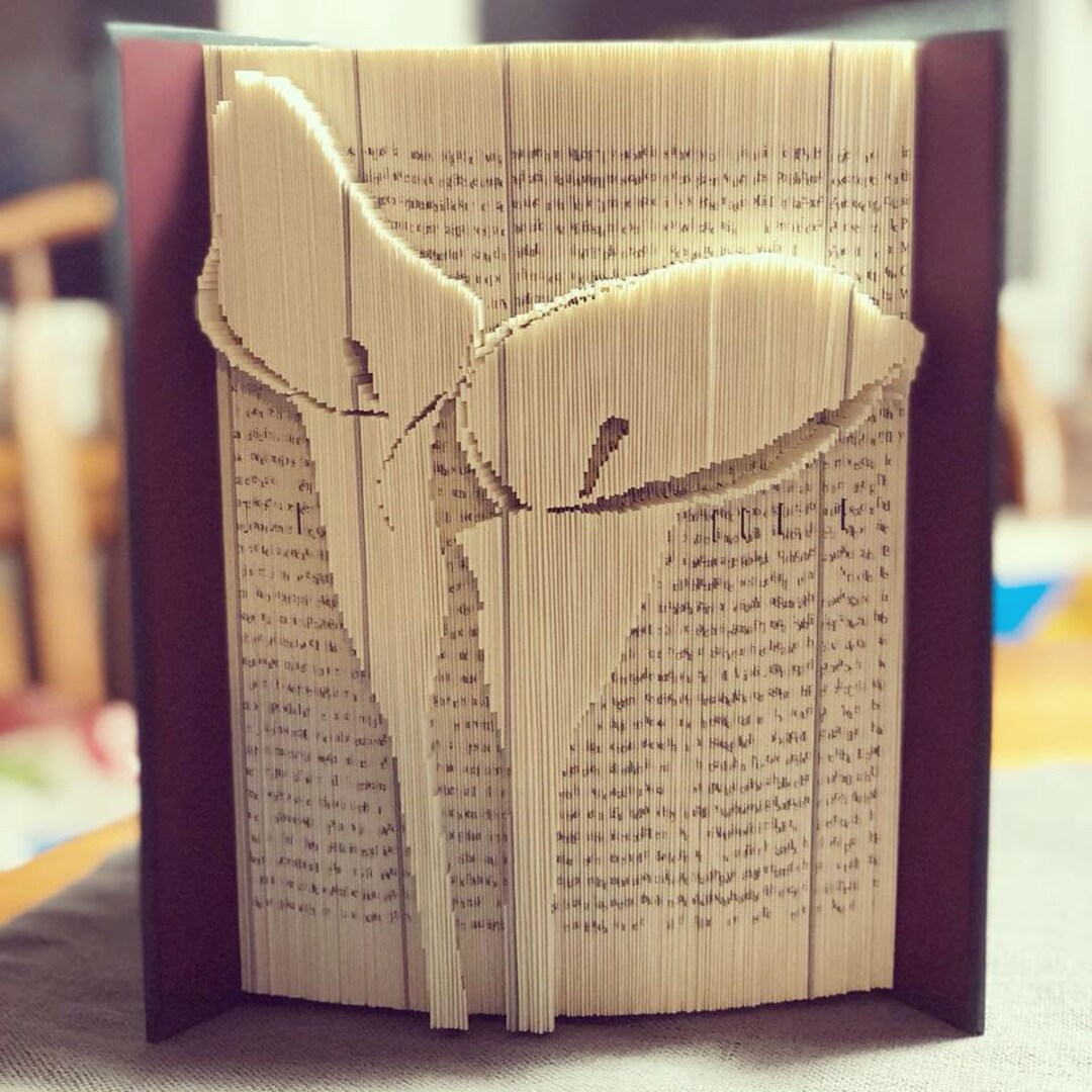 Calla Lily Book Folding Pattern + Instructions - Etsy