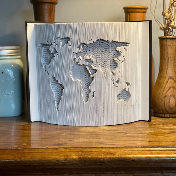 Folded Map - Etsy