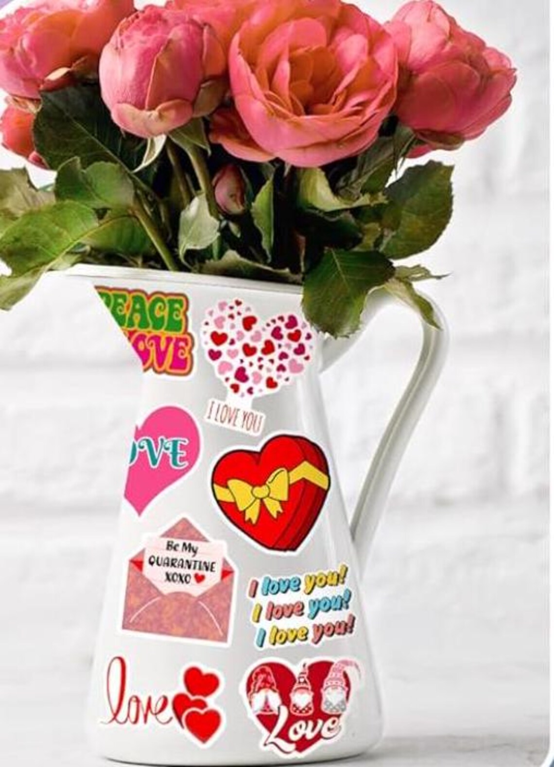 300 Random Valentine's Day Stickers for Kids Classroom, Cute Valentine ...