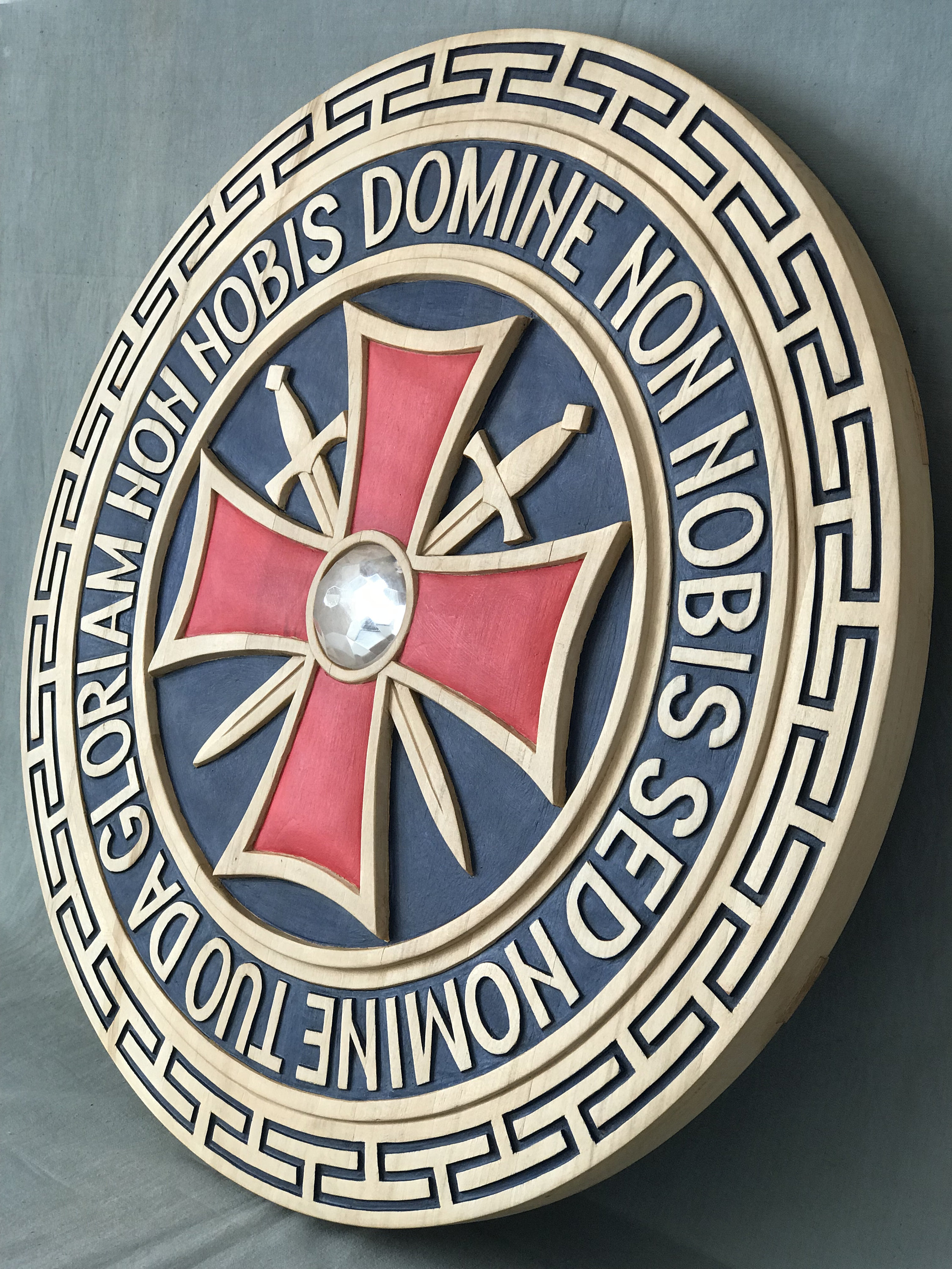 Knights Templar Christian Warrior. The Templars Coat of Arms. | Etsy