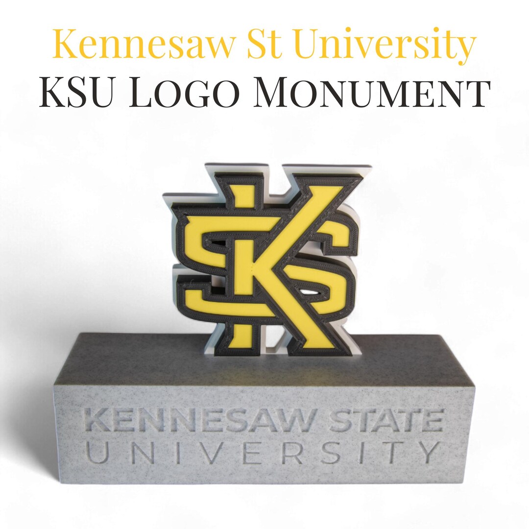 Kennesaw ST University Graduation Gift KSU Logo Monument Owls Interior ...